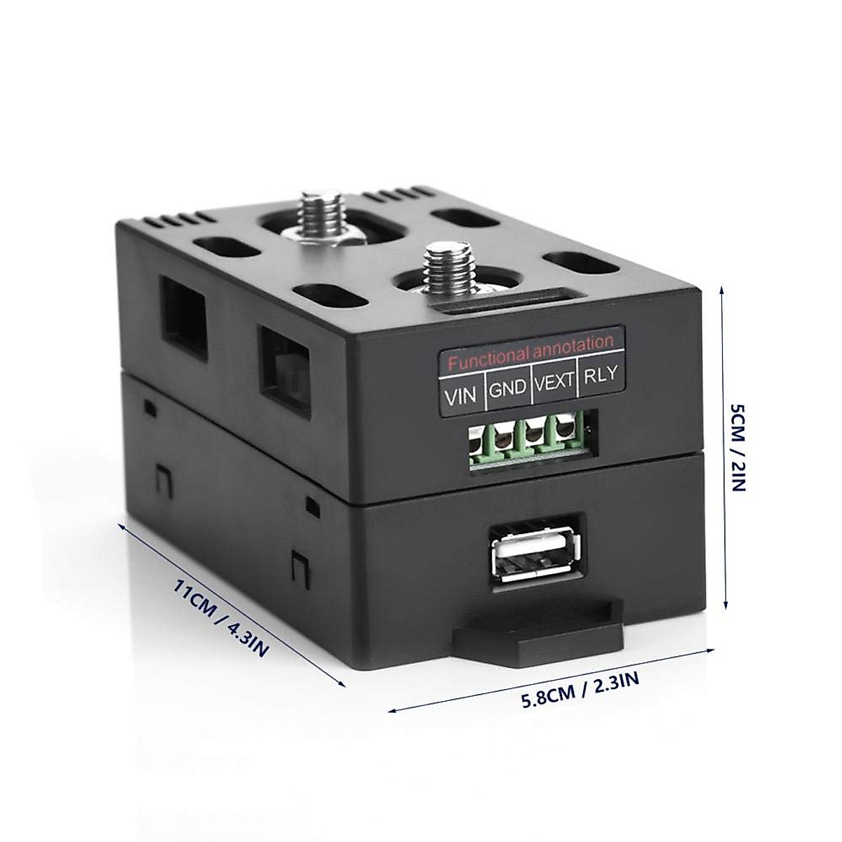 DC Voltage Ammeter Power Meter Wireless DC Voltage Ammeter Power Meter Watt Tester Coulomb Meter(VAT-4300)