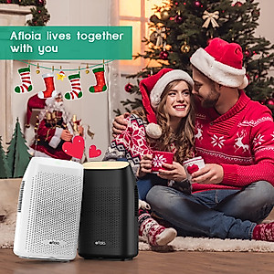 Afloia Dehumidifier for Home 2500 Cubic Feet(269 sq ft), Quiet Portable Electric Dehumidifiers, 70oz Small Dehumidifier Remove Humidity for Bathroom Basement Closet RV Garage,Auto Shut Off, Black