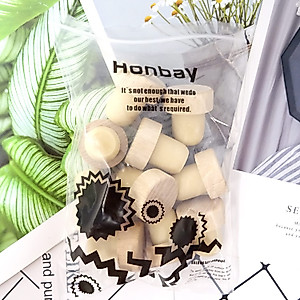 Honbay 10PCS Wine Stoppers Bottle Stoppers Wine Corks T-plug Corks Sealing Plug Bottle Cap