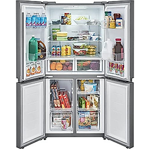 Frigidaire FRQG1721AV 17.4 Cubic Foot Refrigerator, Silver