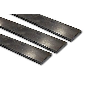 RMP Knife Blade Steel - High Carbon Annealed, 1095 Knife Making Billets, 2 Inch x 12 Inch x 0.187 Inch - 3 Pack