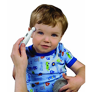Veridian Healthcare Temple Thermometer | Infrared Measurements | Fast 6-Second Readout | Fever Alert | Backlit Display | Programmable Timer | 1-Year Warranty