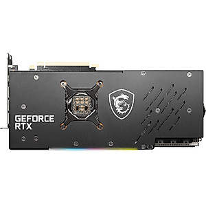 MSI Gaming GeForce RTX 3080 LHR 12GB GDRR6X 384-Bit HDMI/DP Nvlink Torx Fan 4 RGB Ampere Architecture OC Graphics Card (RTX 3080 Gaming Z Trio 12G LHR)