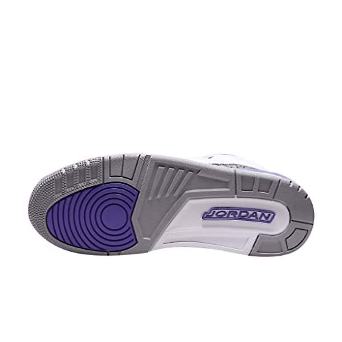 Nike Men's Air Jordan 3 Retro Basketball Shoes, White/Black-dark Iris-cement G, 10.5