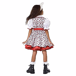 California Costumes Hello Kitty Classic Party Dress, Child Small, White/Red