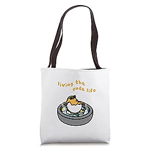 Living the Gude Life Ramen featuring Gudetama Tote Bag