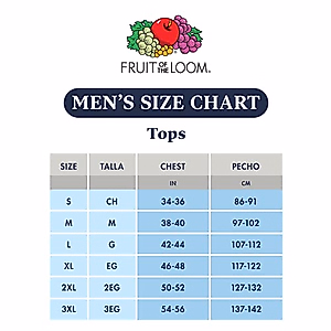 Fruit of the Loom Men's Eversoft Cotton Stay Tucked Crew T-Shirt, Regular-6 Pack Assorted Colors, X-Large