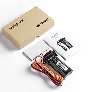 SinoTrack 4G GPS Tracker for Vehicles, ST-901L LTE Mini GPS Tracker Waterproof Locator Real-Time Location Device for Car Motorcycle Truck Taxi with No Monthly Fee Tracking System