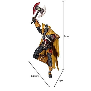 McFarlane Toys Mortal Kombat Spawn Bloody Classic 7" Action Figure with Accessories