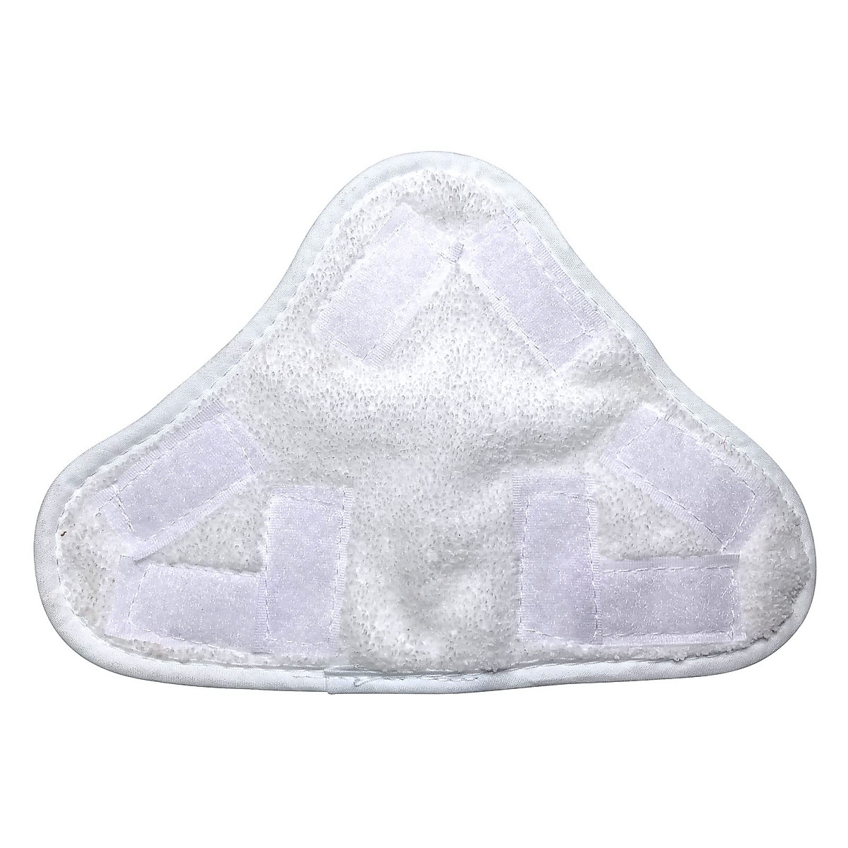 Aziliogcc 10 Pack Replacement Pads Compatible with H2O H20 Mop X5 Steam Steam Mop Pads Floor Steam Triangle Pads