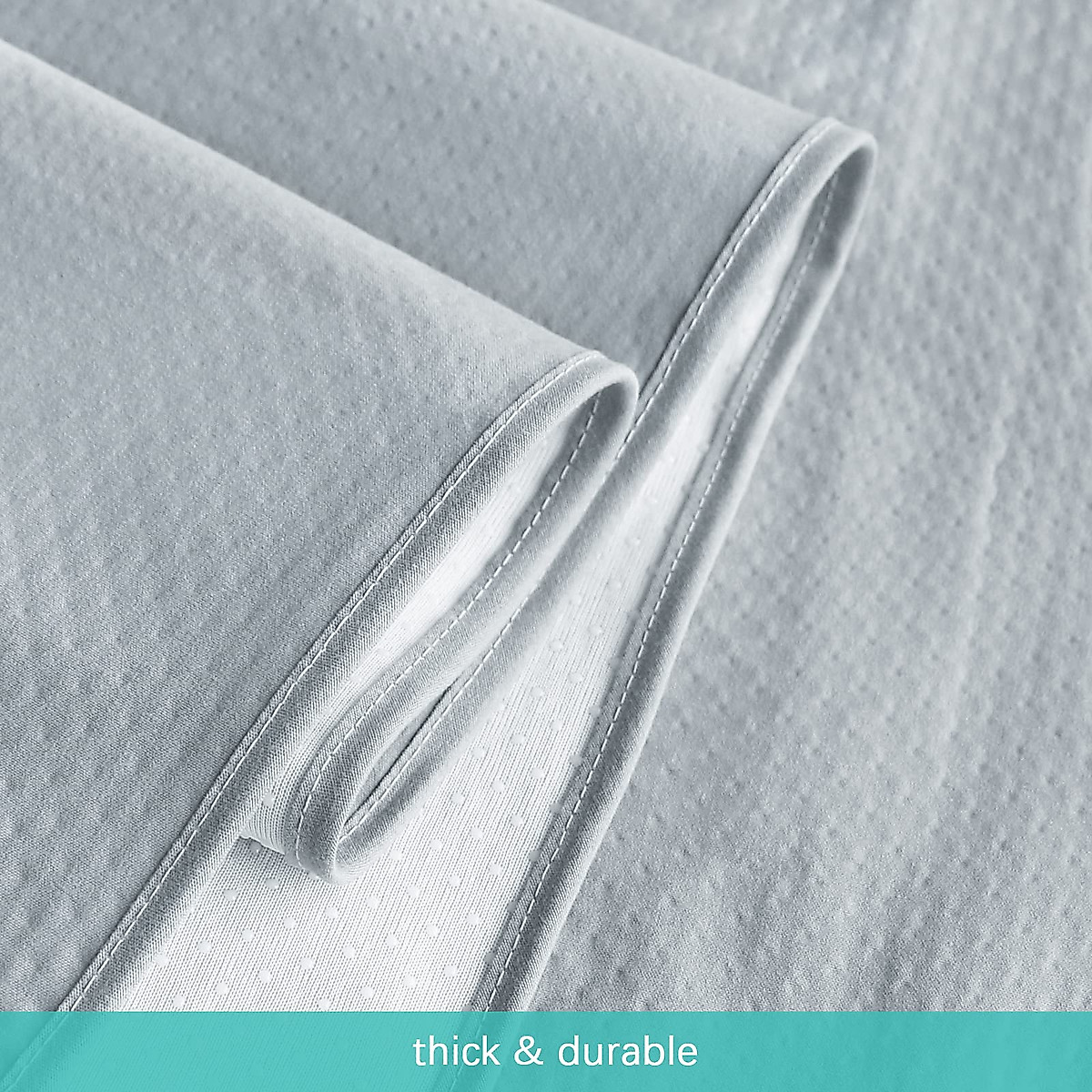 4 Pack Splat Mat for Under High Chair & Arts & Crafts & Eating Mess, Waterproof Baby Playtime Anti-Slip High Chair Mat for Floor or Table, Reusable & Portable Splash Mat for Under High Chair, 42” ×46”