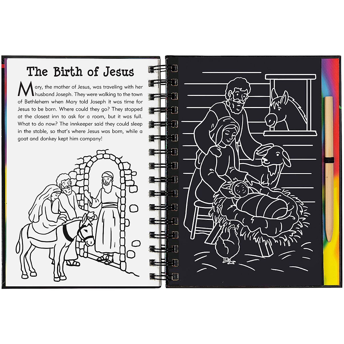 Scratch & Sketch Bible Stories (Trace Along) (Scratch and Sketch Trace-along)