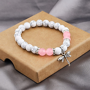 TGBJE Dragonfly Necklace Dragonfly Spirit Animal Gift for Women Daughter Dragonfly Charm Jewelry (Dragonflies Bracelet)