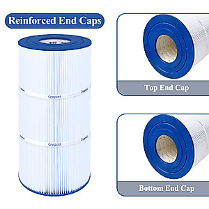 Cryspool Pool Filter Compatible with CX760RE, C751, Clearwater II 75, Pro Clean 75, PA76, C-8411, FC-1255, 75 sq.ft, 1 Pack