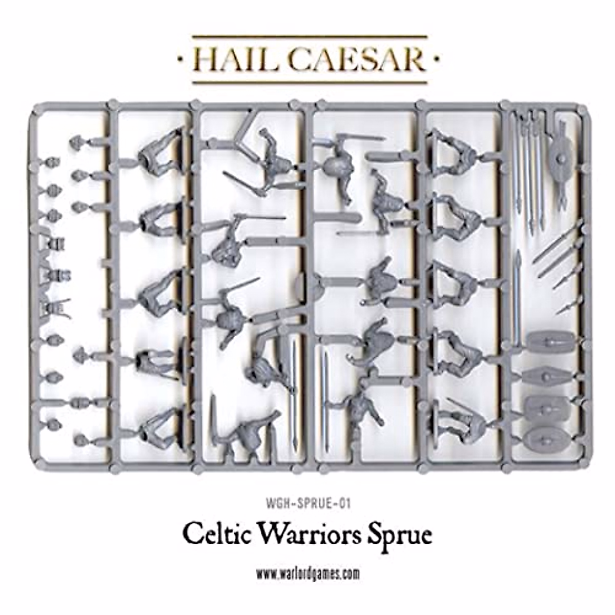 WarLord Games Hail Caesar Ancient Celtic Warriors Military Table Top Wargaming Plastic Model Kit WGH-CE-01