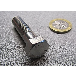 18-8 Stainless Steel Bolt, PT, 7/16-20 x 1 3/4" Length, 20 pcs