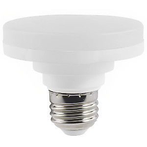 LED Puck Light Bulb with E26 Screw, Ultra Mini Flat Light Bulb, 10W(75W Equivalent), Dimmable, 1100LM, 3000K, 120V, E26 Medium Base, ETL Listed, Low Profile Squat E26 Bulbs for Lamp. (3000K, 2 Pack)