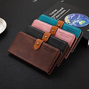 YBROY Case for Motorola ThinkPhone, Magnetic Flip Leather Premium Wallet Phone Case, with Card Slot and Folding Stand, Case Cover for Motorola ThinkPhone.(Pink)