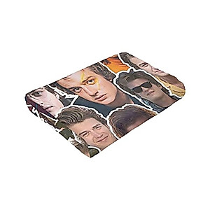 Blanket Ultra Soft Throw Blanket for Sofa Offiece Bed Car Camp Couch for Adults Kids 50"x40"