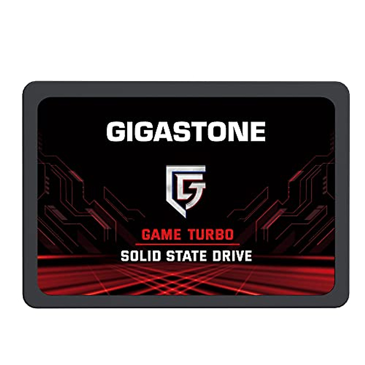 Gigastone Game Turbo 256GB SSD SATA III 6Gb/s. 3D NAND 2.5" Internal Solid State Drive, Read up to 520MB/s. Compatible with PC, Desktop and Laptop, 2.5 inch 7mm (0.28”)