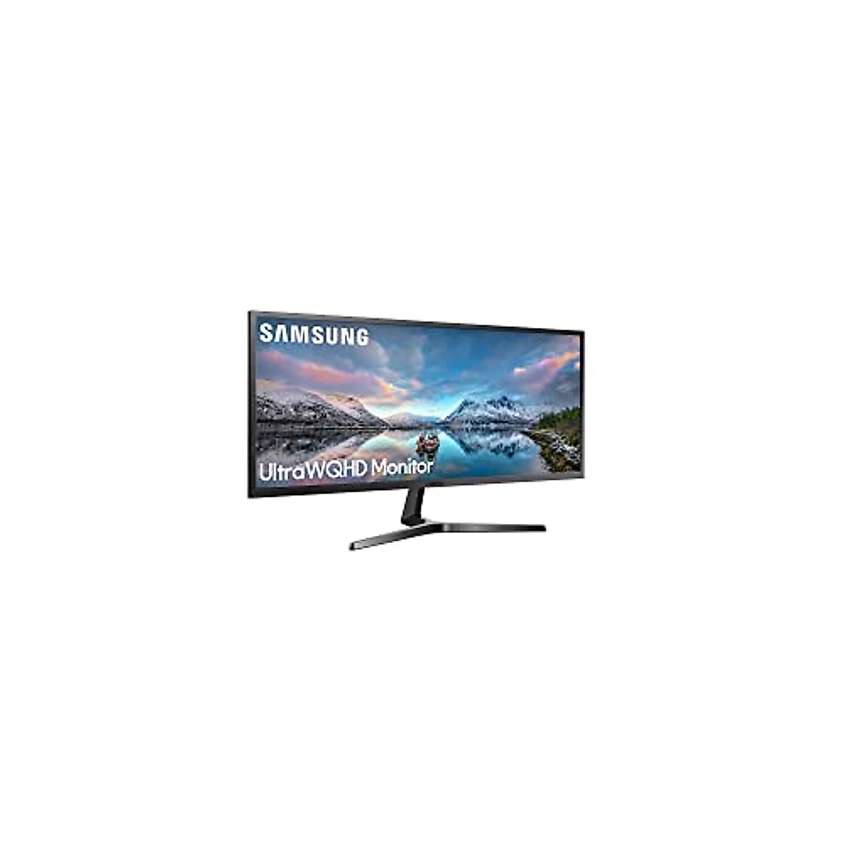 SAMSUNG 34" Class Ultrawide Monitor with 21:9 Wide Screen, LED WQHD(3,440 x 1,440) Display, 4ms Response, 75Hz, FreeSync, Display Port, HDMI, with MTC HDMI Cable
