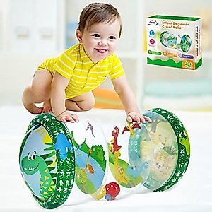 ZMLM Baby Beginner Crawling Toys: Infants Crawl Climbing Ball Best Educational Games Roller for 3-12 Months 1 2 3 Years Old Toddler Gifts for Christmas|Birthdays|Tummy Time|Outdoor|Indoor Activities