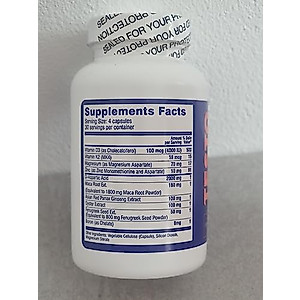 TestoFuel - 120 Testosterone Booster Pills for Men - 100% Natural Ingredients