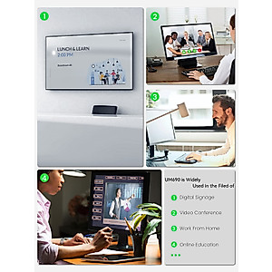 MINISFORUM Venus Series UM690 Mini PC AMD Ryzen 9 6900HX Desktop Computer, DDR5-4800 32GB 512GB PCIe4.0 SSD, 2.5Gbps LAN, 2X 4K HDMI, 1X 8K USB4 Output, Radeon 680M Graphics Micro PC