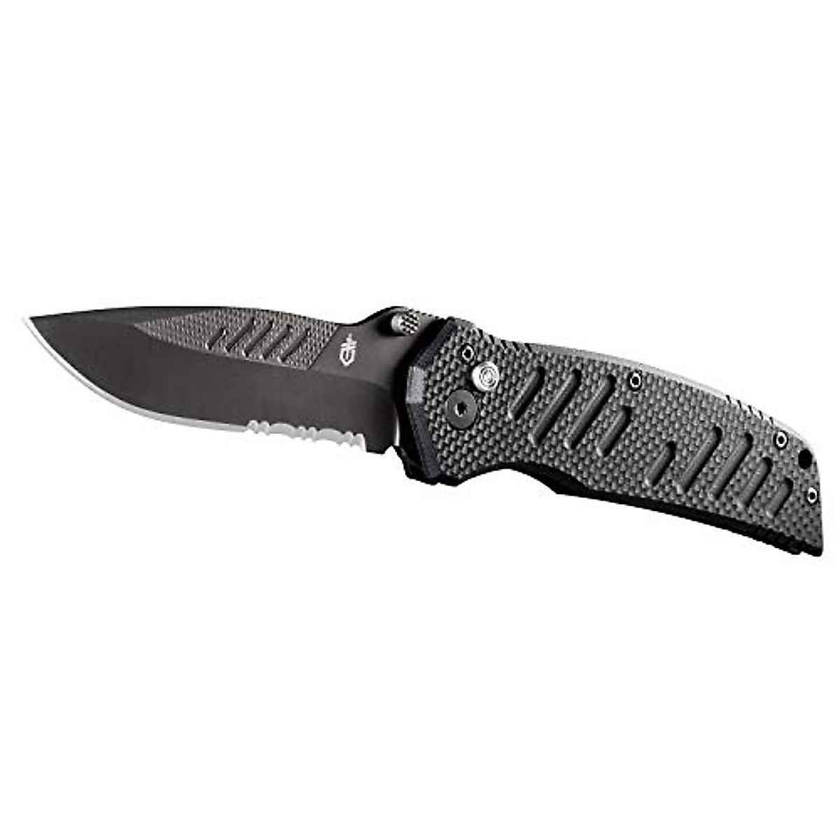 Gerber Gear 31-001709N Swagger Knife, Assisted Opening Tactical Folding Pocket Knife, 3.25 In Blade, Black