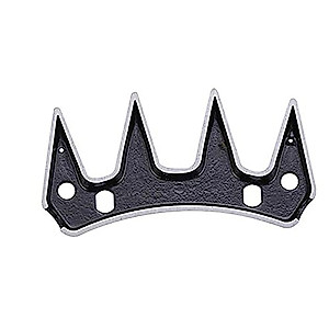 NC Sheep Shears Blades Sheep Clippers 13 Tooth Livestock Electric Sheep Shearing Replacement Blades Wool Comb Cutter Goats Clipper Scissors Blade for Sheep Alpacas Goats (Straight, 13 Tooth)