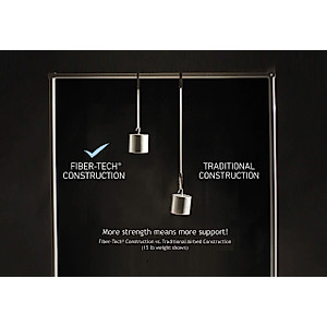 Intex Comfort Plush Elevated Dura-Beam Airbed with Internal Electric Pump, Bed Height 22", Queen Grey