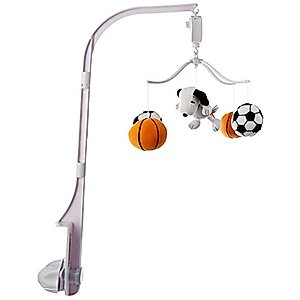 Bedtime Originals Snoopy Sports Musical Mobile