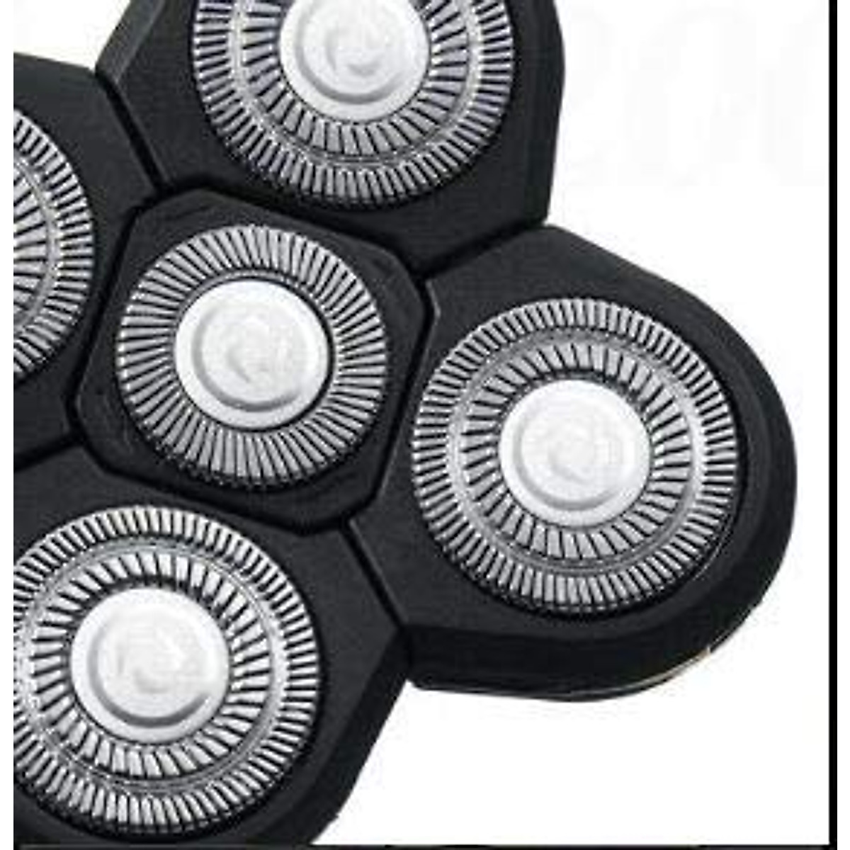 Premium Replacement 5 Blades System Shaving Heads Fit for Bald Shavers for Men