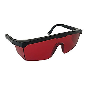 Laser Light Safety Glasses Eye Protection Goggles Laser Protection Glasses Goggles OD 4+ Red Color For Typical 200~540nm Blue Violet Green Laser Engraving Cutting Machine