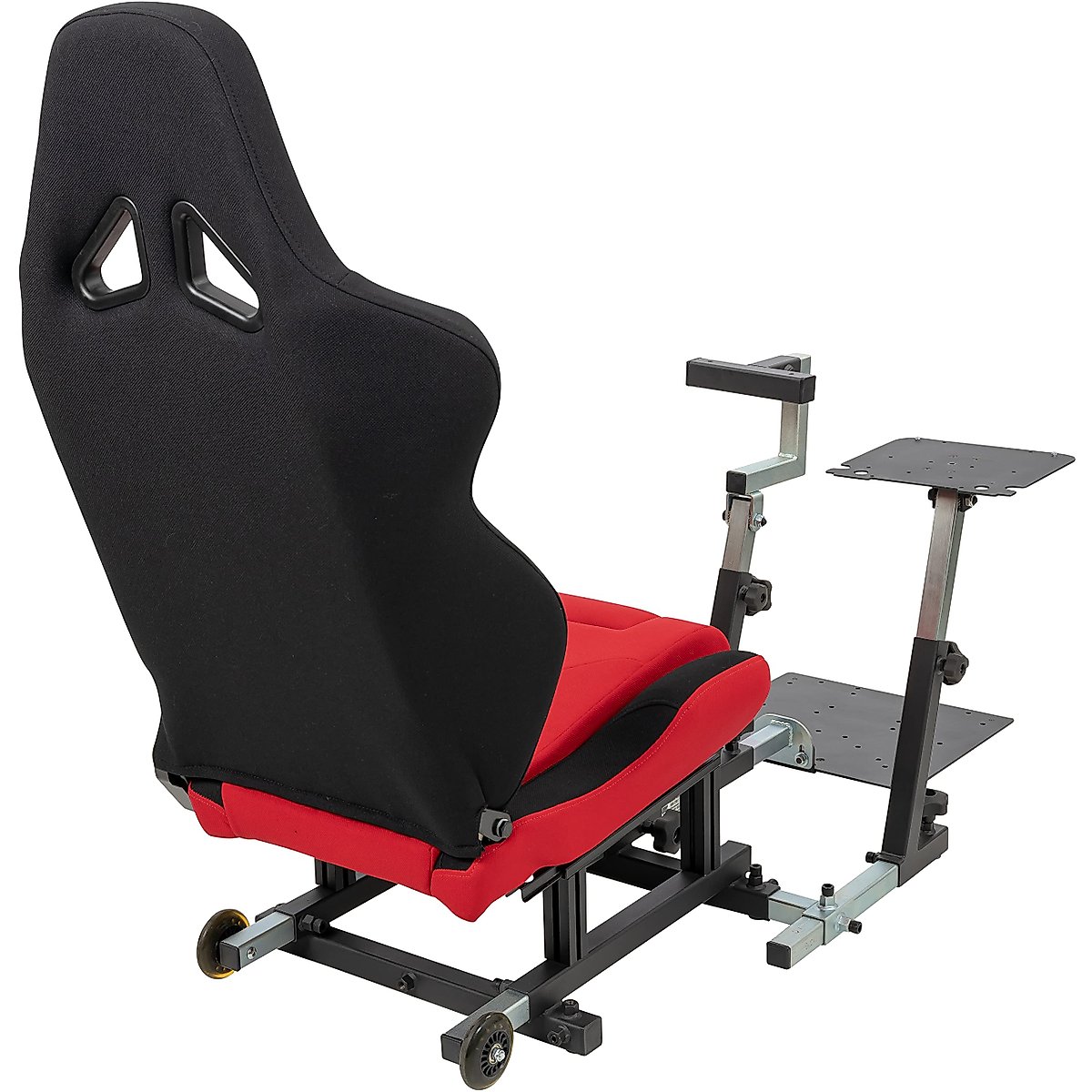 SimFab Add-on Mounting Bracket Kit Configuration #8 Compatible With Thrustmaster TCA Yoke And Throttle Boeing Edition (Yoke, Throttle And Rudder Pedals Bracket Kit)