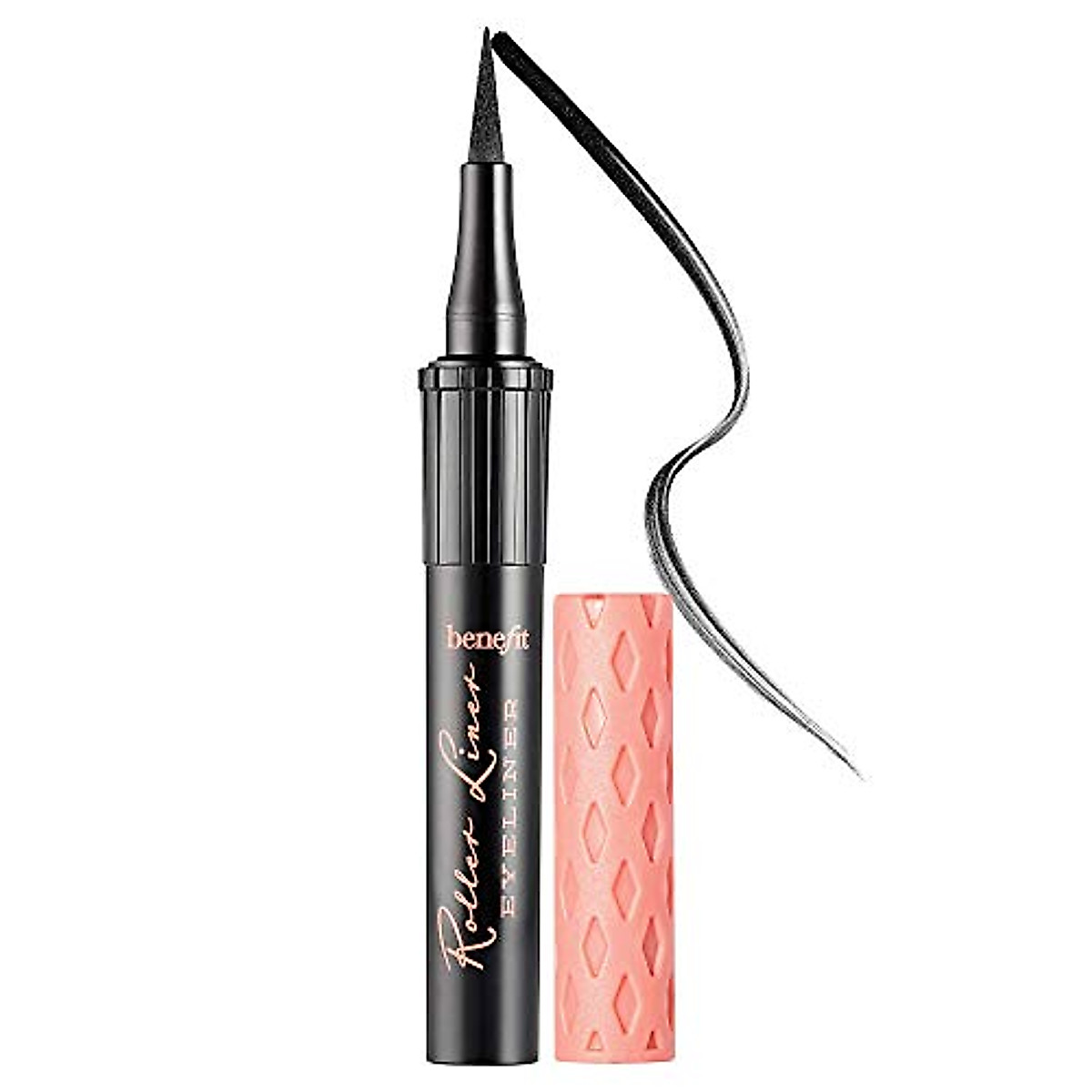 Benefit Cosmetics Roller Liner Eyeliner, Black, 0.01 fl oz / 0.5 ml Travel Sample Size Mini (Unboxed)
