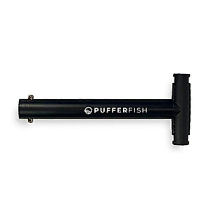 PUFFERFISH Really Big Sand Shovel™ - Sand Shovel for Beach, Foldable Shovel for Sand Castles, Lightweight Collapsible 4 Piece Aluminum Shovel,Customizable to 3 Different Lengths, Weight 1.7 Pounds