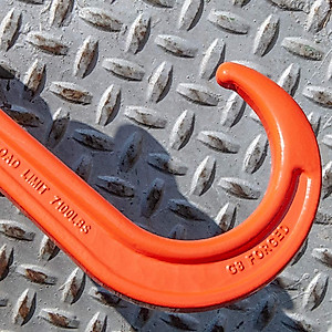 VULCAN Forged Clevis Tow Hook - 15 Inch - Grade 80-2 Pack - 7,100 Pound Safe Working Load