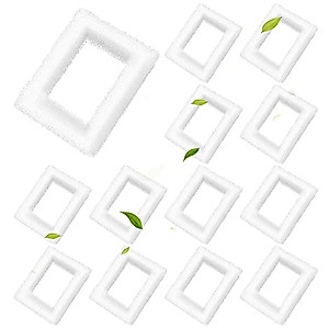 Sponge Foam Filter Replacement for Cup Cake Ceramic Pet Fountain and 2L/67oz Round Stainless Steel Cat Water Fountain, Katlikatqi Pre-Filter Compatible with DR-DC-160 Water Pump (Pack of 12)