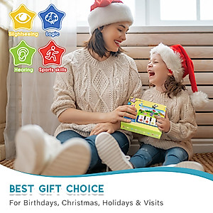 M SANMERSEN Piano Mat, 39.5" X 14" Musical Mat 8 Instrument Sounds Piano Mat for Toddlers Touch Play Dancing Mat Toy for 1 2 3 Year Old Girls Boys Gifts