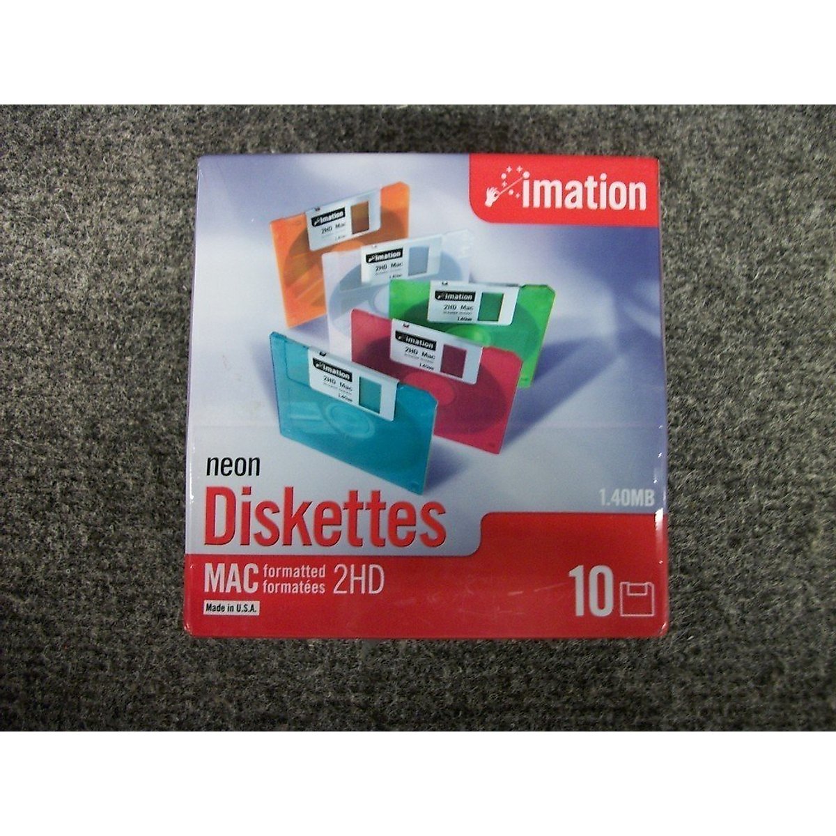 Imation 3.5 DS-HD MAC Formatted Floppy Disks