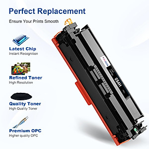 PANINK Compatible 054H High Yield Toner Cartridges Replacement for Canon 054 054H CRG-054 Toner Cartridge Set for Color ImageClass MF644Cdw MF642Cdw MF640C LBP622Cdw LBP620 Printer Ink (4 Pack)
