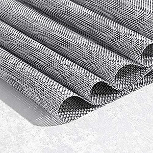 DOLOPL Table Runner Grey Table Runners Outdoor Table Runner 12"×72" Non-Slip Heat Resistant Easy to Clean Modern Farmhouse Kitchen Table Runner for Patios Family Dinner Office Kitchen Table