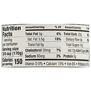 Redwood Hill Goat Milk Yogurt, Vanilla, 6 oz