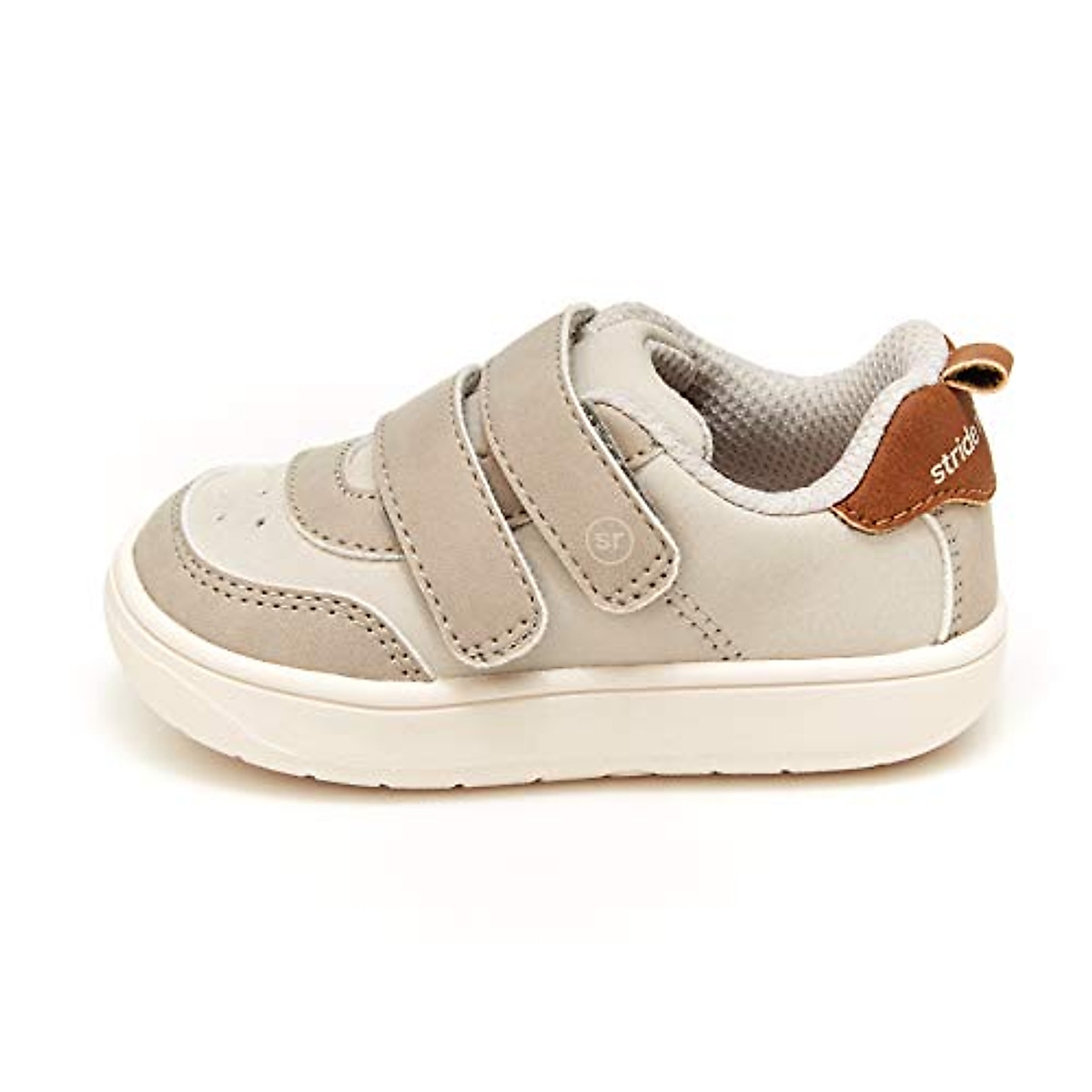 Stride Rite Baby Boys Hayden Sneaker, Light Grey, 3 Infant