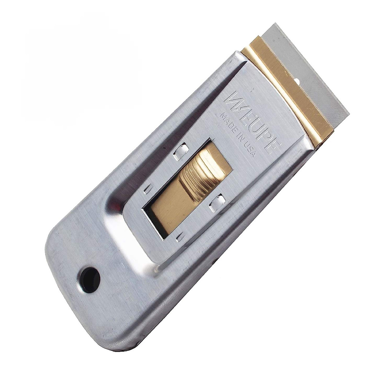 WEUPE Razor Blade Scraper Tools (Set of 1), Window Scraper, Glass Cooktop Scraper & Paint Scraper, Car Decal, Sticker and Glue Remover Razor Holder with 5 Replaceable Single Edge Blades