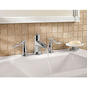 Pfister LG49YP1C Ashfield 2-Handle 8" Widespread Bathroom Faucet in Polished Chrome, Water-Efficient Model