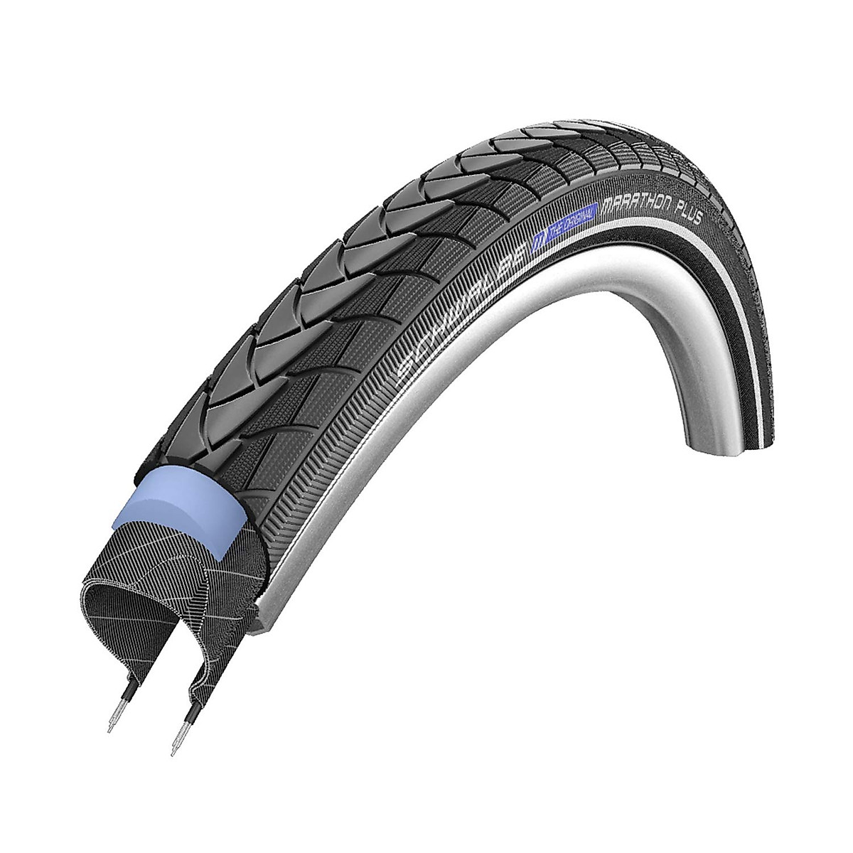 SCHWALBE Marathon Plus Smart Guard RLX Wire Tire, 700 x 32cm