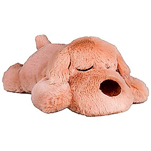 Original Snuggle Puppy Junior - Heartbeat Behavioral Aid Puppy Toy – Puppy Heartbeat Toy Sleep Aid (Biscuit)