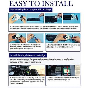 Mooho Compatible 206X Toner Cartridge Replacement for HP 206X 206A W2110X W2110A for HP Color Pro MFP M283fdw M283cdw M255dw M283 M255 Printer (Black Cyan Yellow Magenta, 4-Pack)